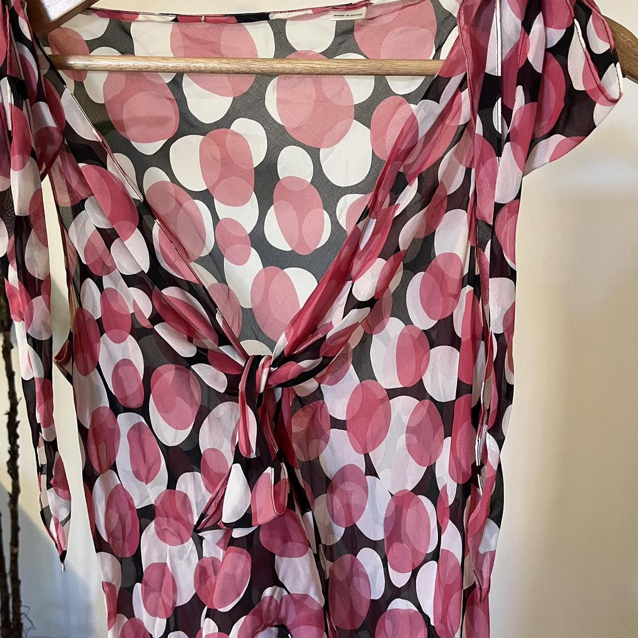 Vintage Sheer Silk Dress 100 Silk Best Fit Depop