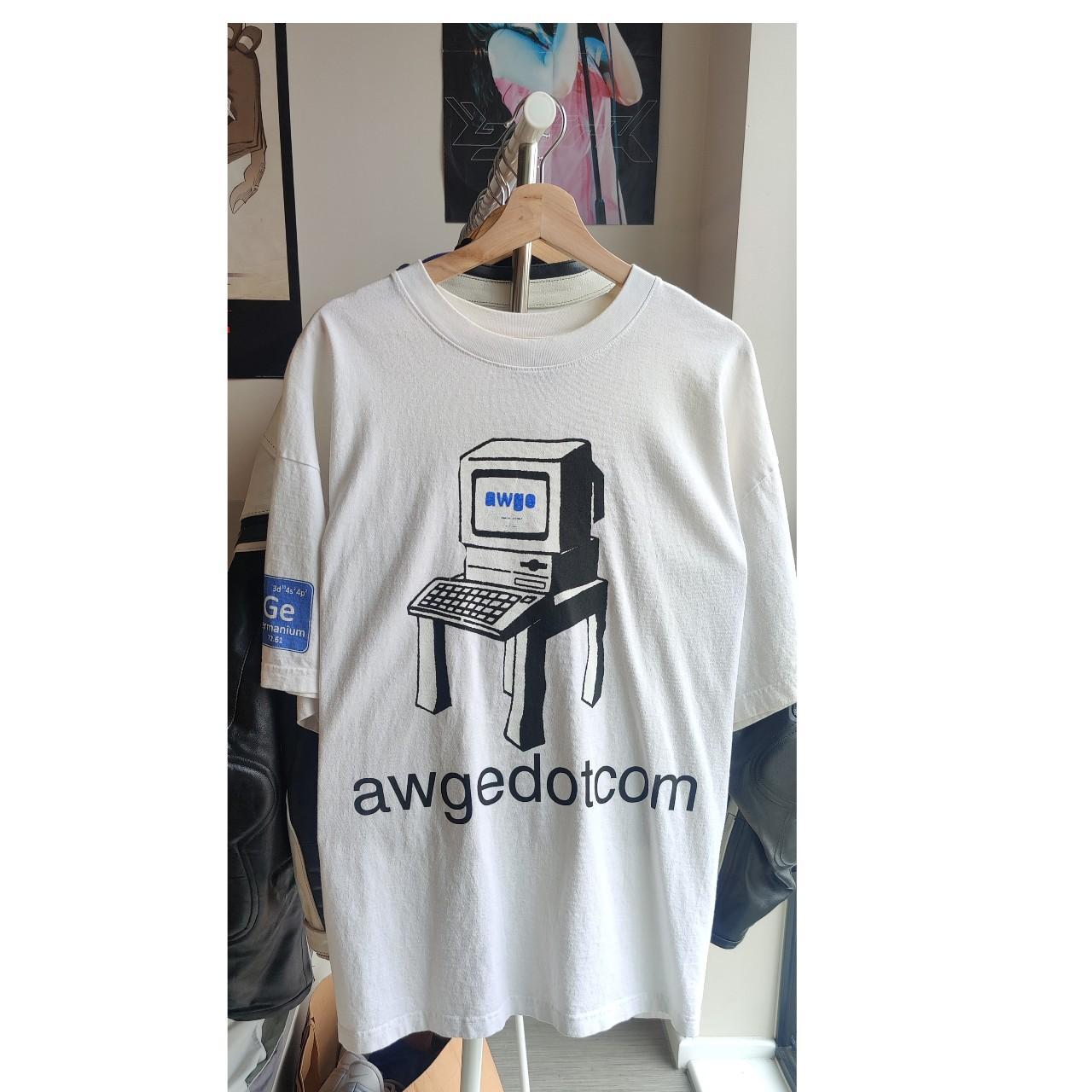 AWGE Men's White T-shirt | Depop