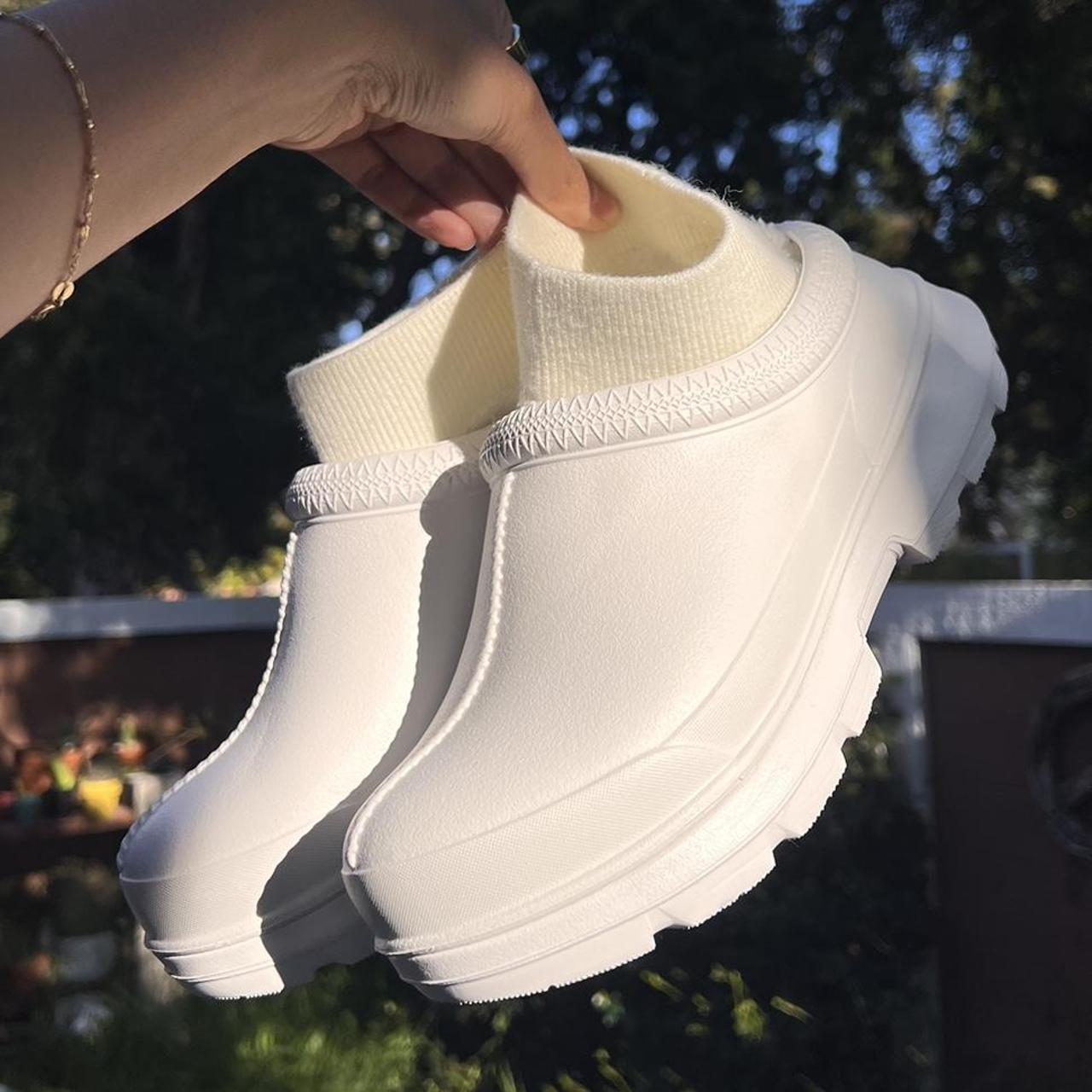 Women's White Clogs | Depop