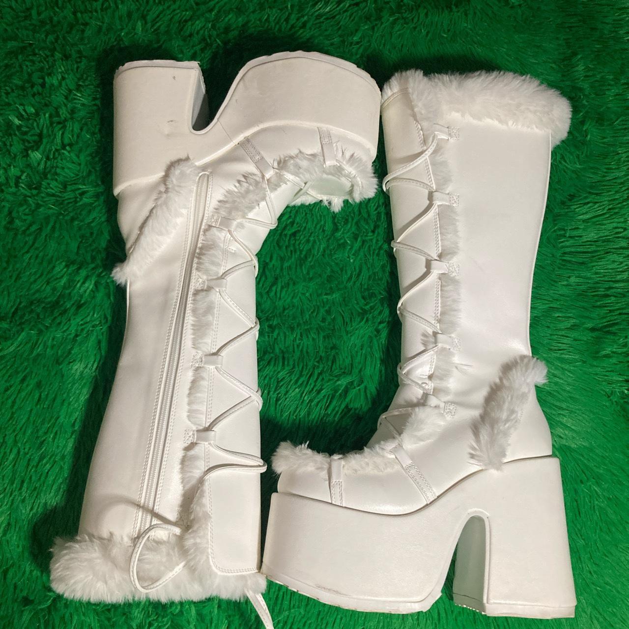 Demonia Boots Size... - Depop