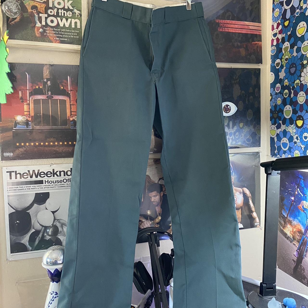 Dickies 874 original fit size 34x32 green - Depop