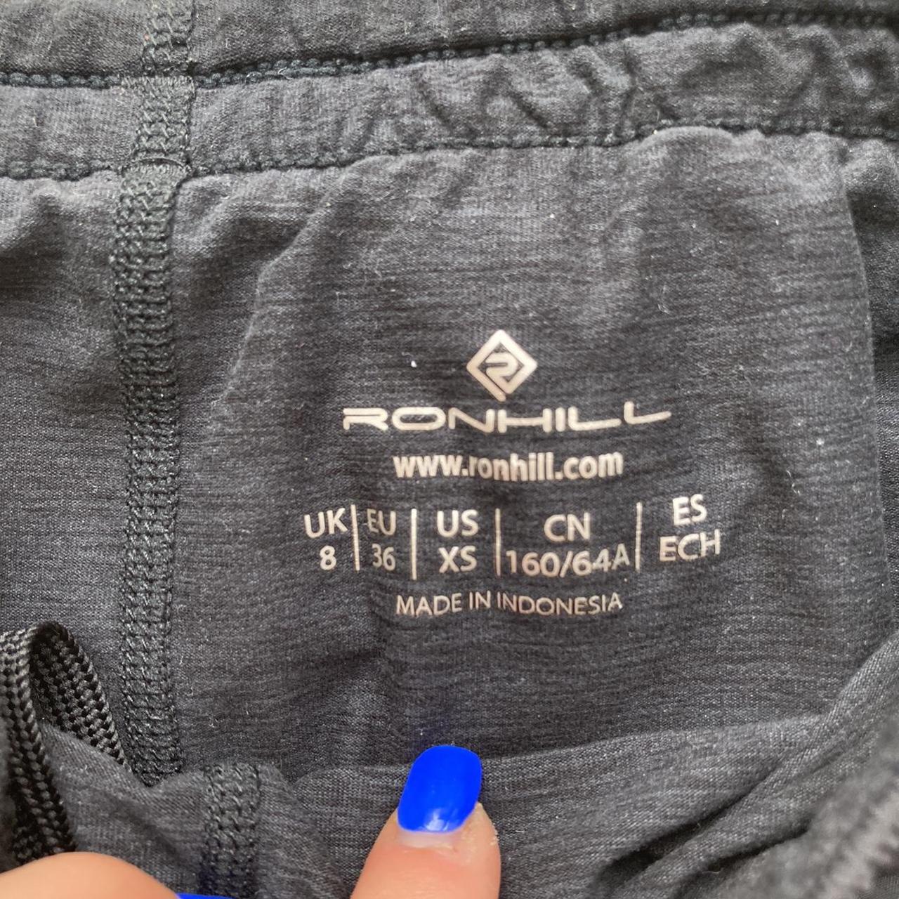 Ronhill black sport shorts, only worn a few times so... - Depop