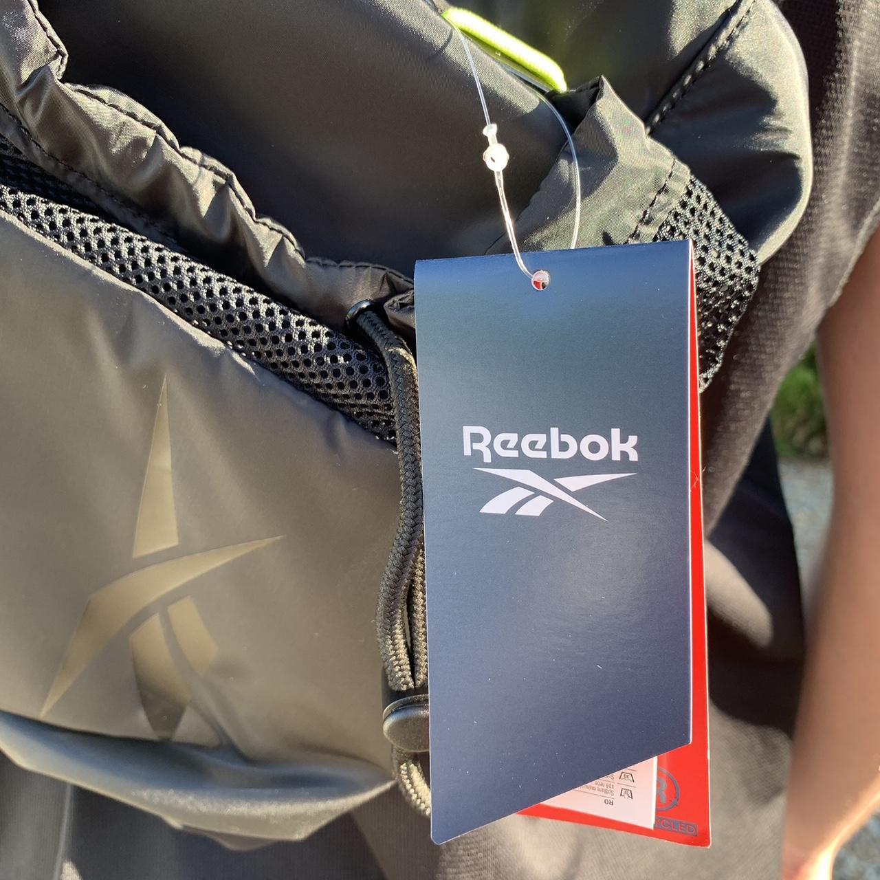 Reebok black sling bag Dimensions: 31 cm x 17.5 cm... - Depop