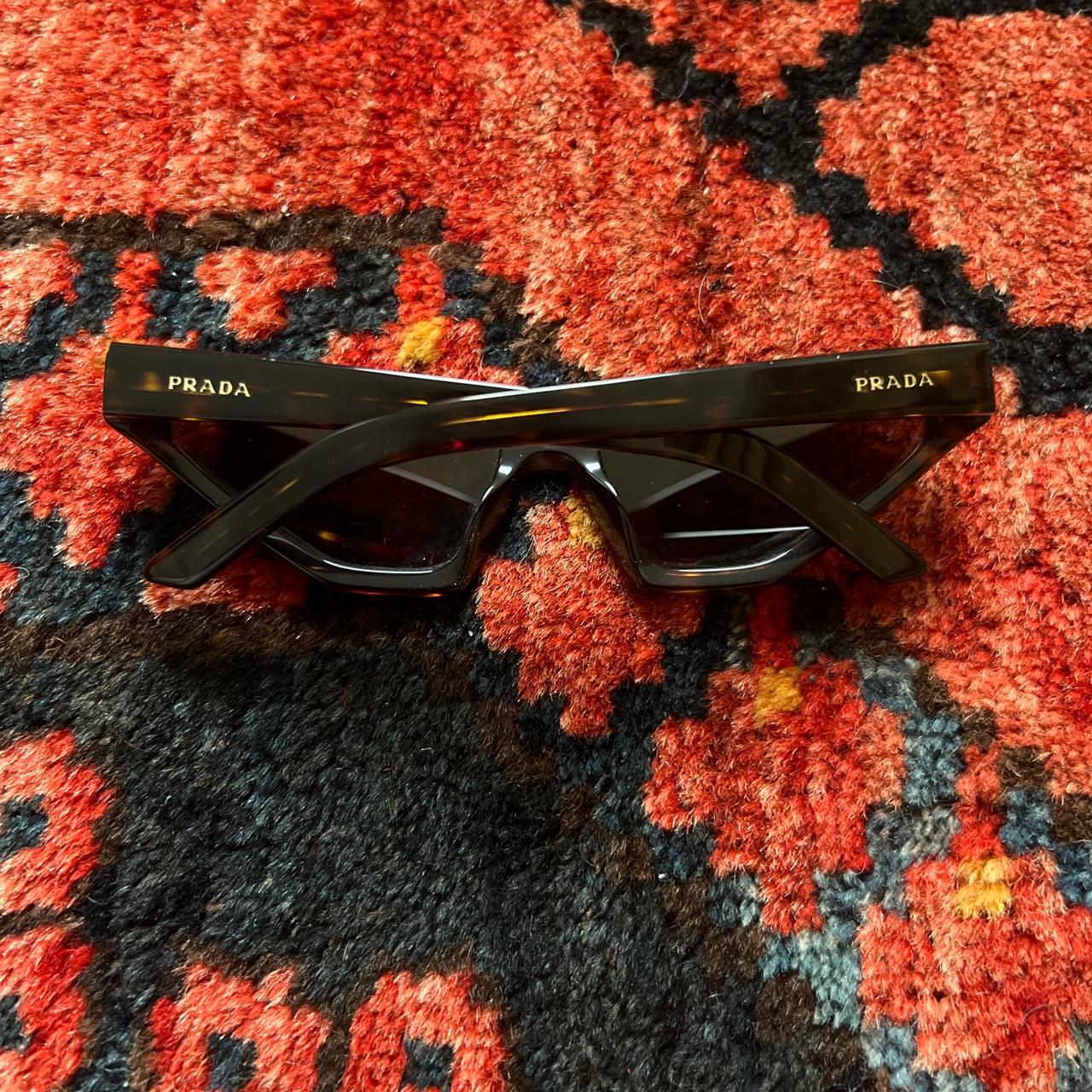 Prada sunglasses - fast SPR 12V in tortoise with... - Depop