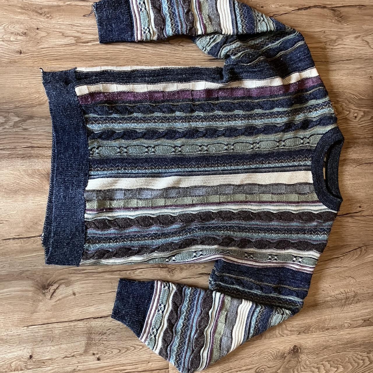 coogi style sweater.tag is missing but fits like a... - Depop