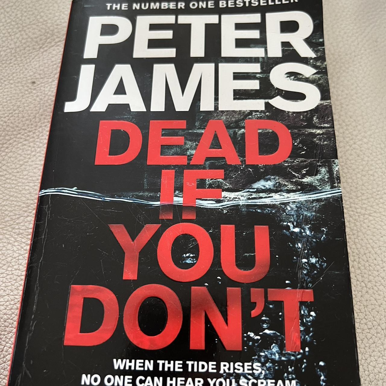 Peter James dead if you don’t book - Depop