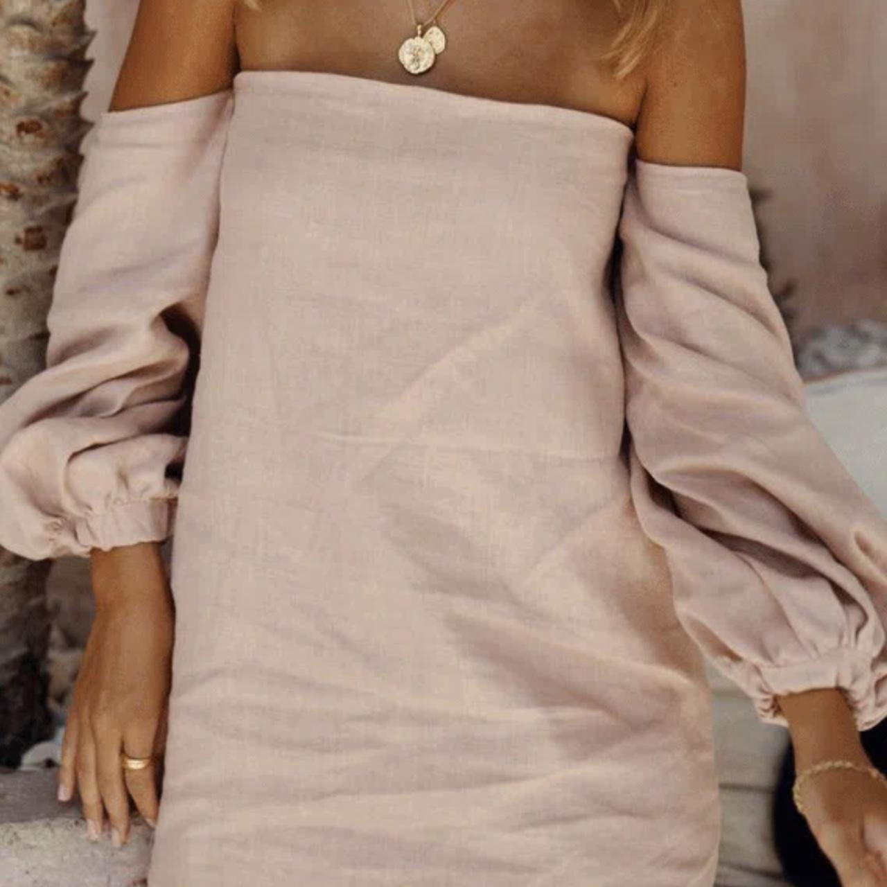 Maurie and Eve Acme mini dress in Dusk Worn once,... - Depop