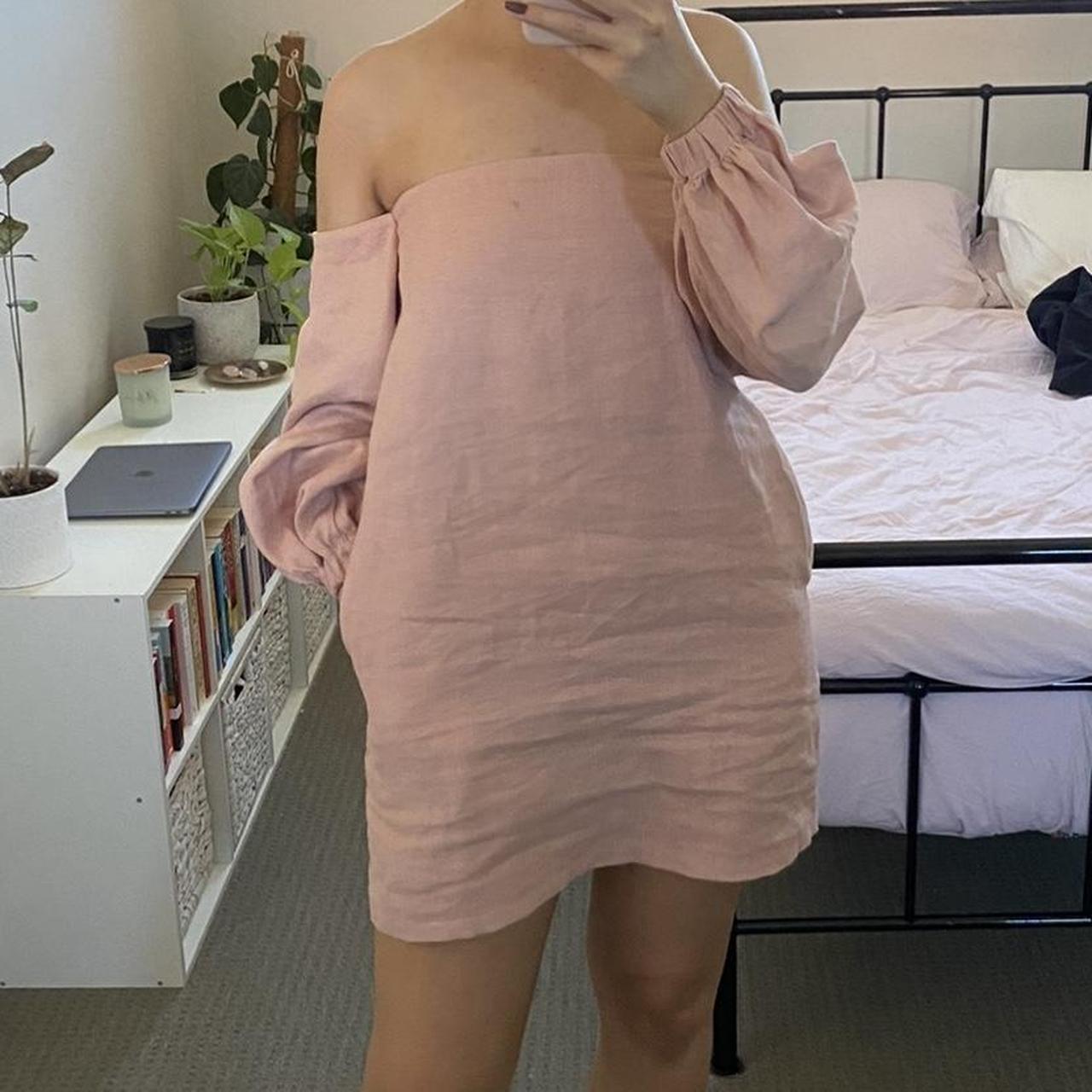 Maurie and Eve Acme mini dress in Dusk Worn once,... - Depop