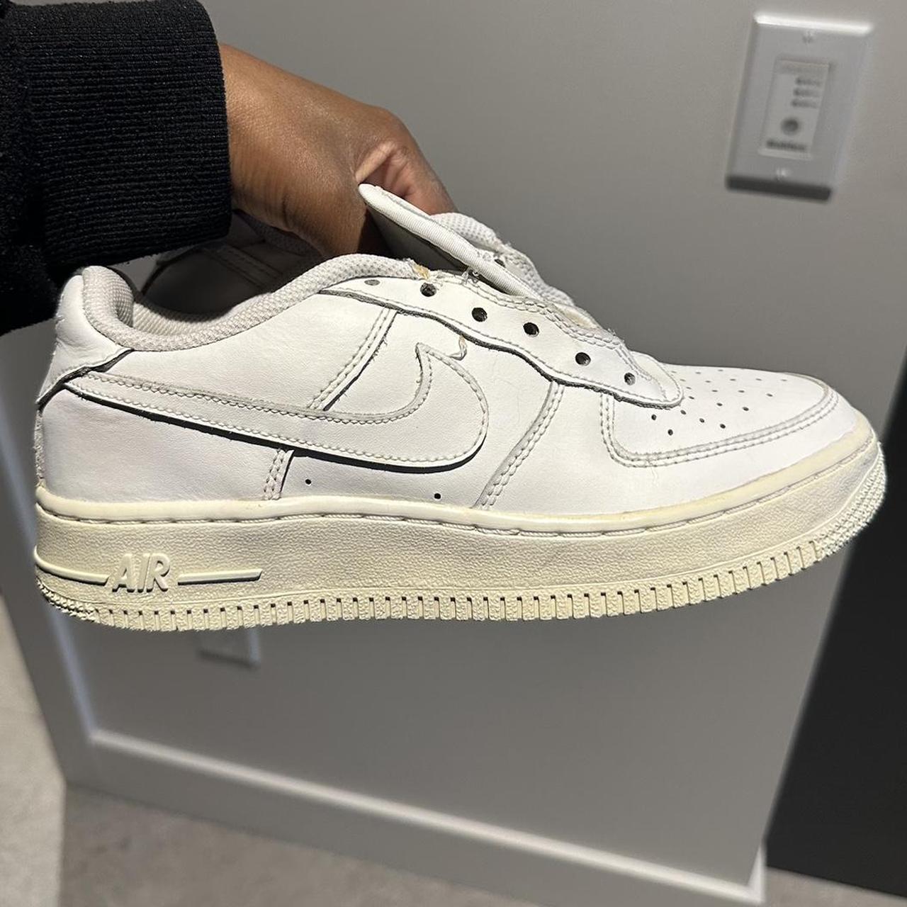 AF1 White turn off white lol. The lace are inside... | Depop
