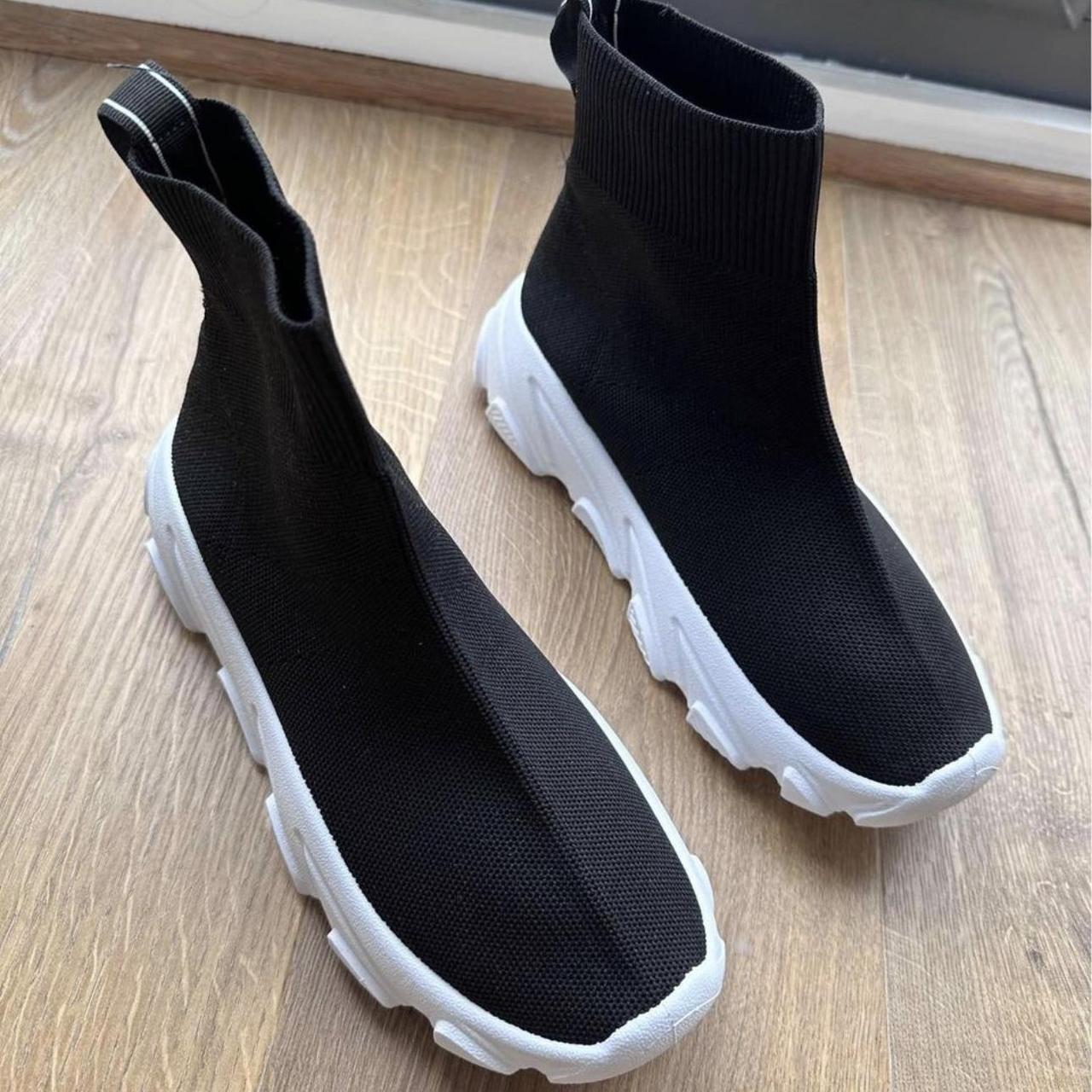 Sock trainers - Depop