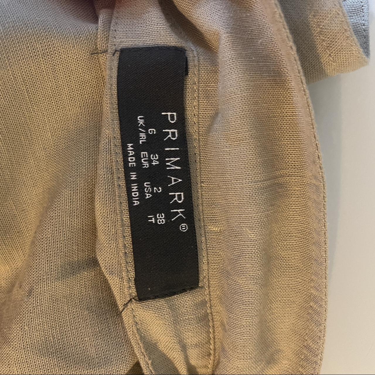 Primark beige playsuit 🤍 Worn once Size 6 #ZARA... - Depop