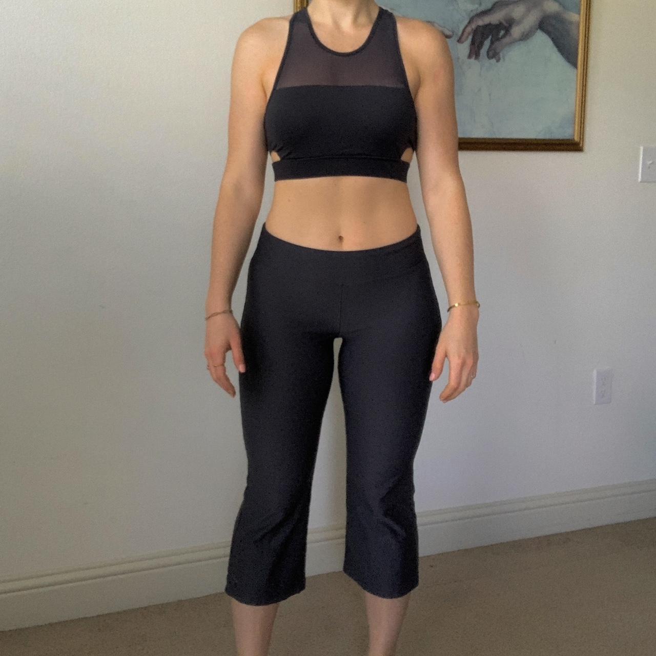 Yoga / Workout Set •Mesh Sports Bra: Sam Edelman -... - Depop