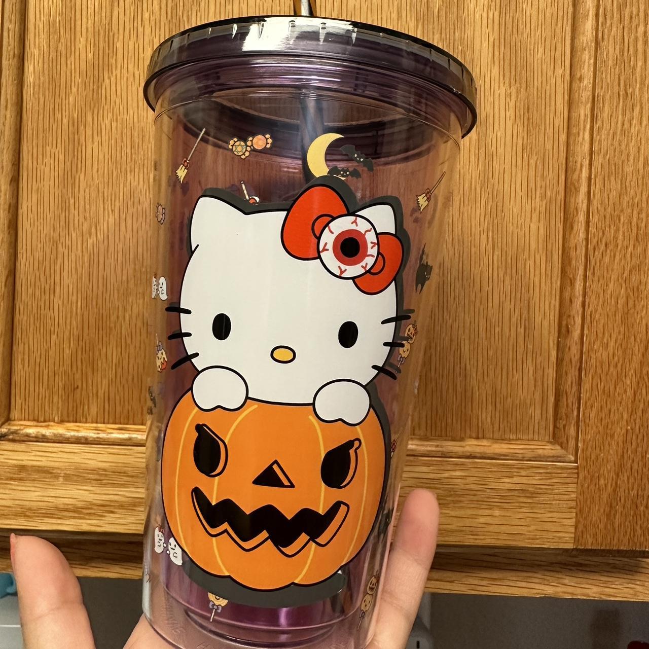 HELLO KITTY HALLOWEEN CUP Super cute Received it as... - Depop