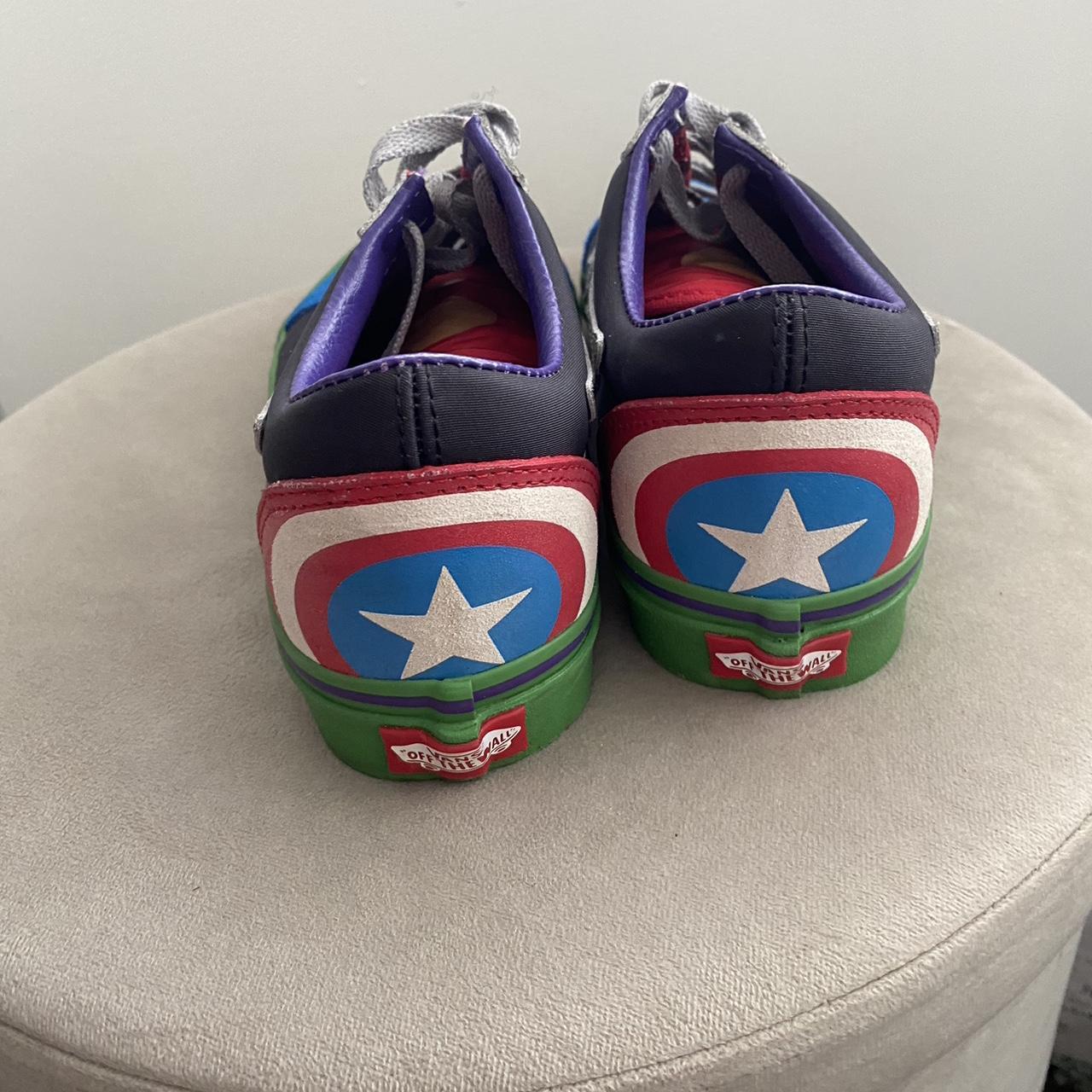Avengers x vans marvel trainers Brand new No tags... - Depop