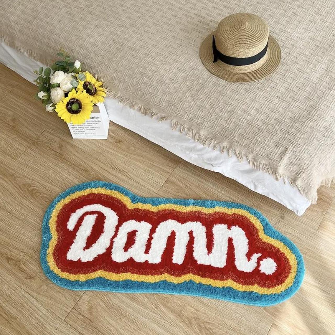 Damn Rug Custom Handmade, Brand New Acrylic,... - Depop