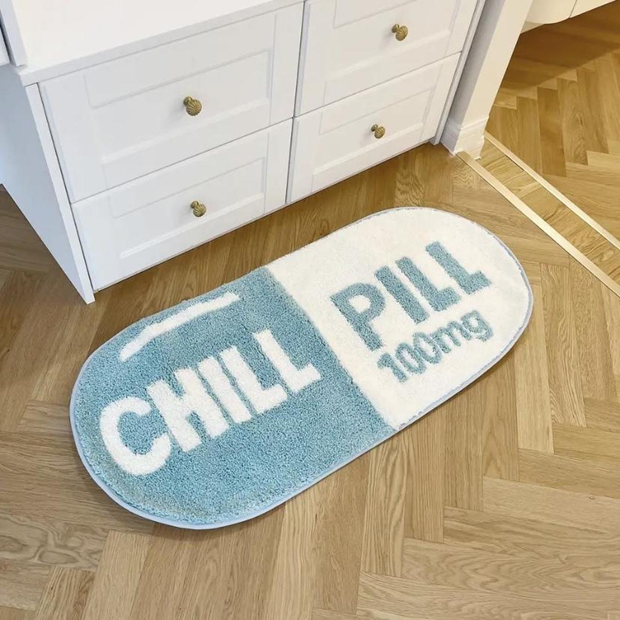 Chill Pill Rug Custom Handmade, Brand New ... - Depop