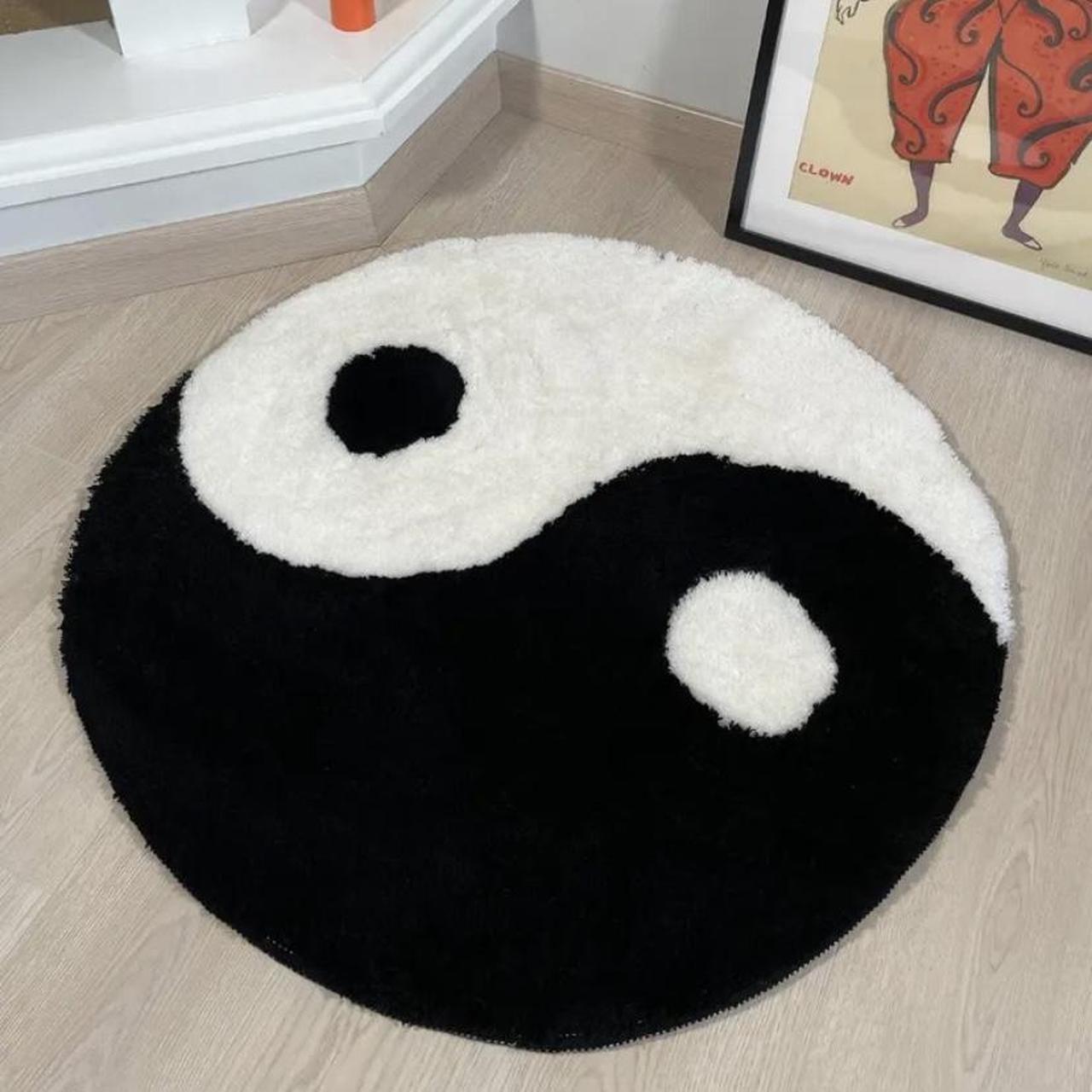 Ying & Yang Rug Custom Handmade, Brand New... - Depop
