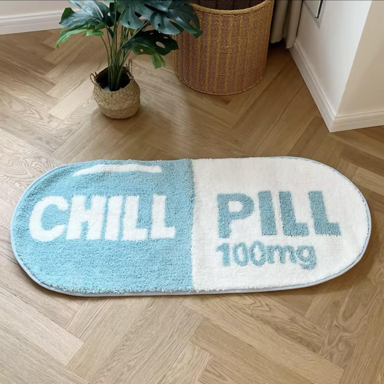 💊Chill Pill Rug 💊 Custom, Handmade & Brand New... - Depop