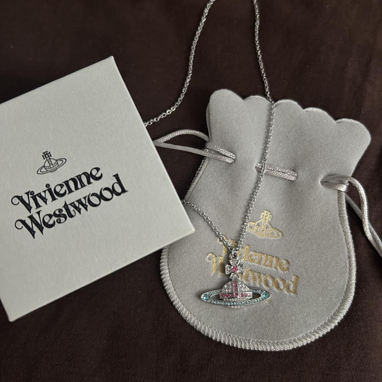 Vivienne Westwood Orb Emblem Necklace Sick piece,... - Depop