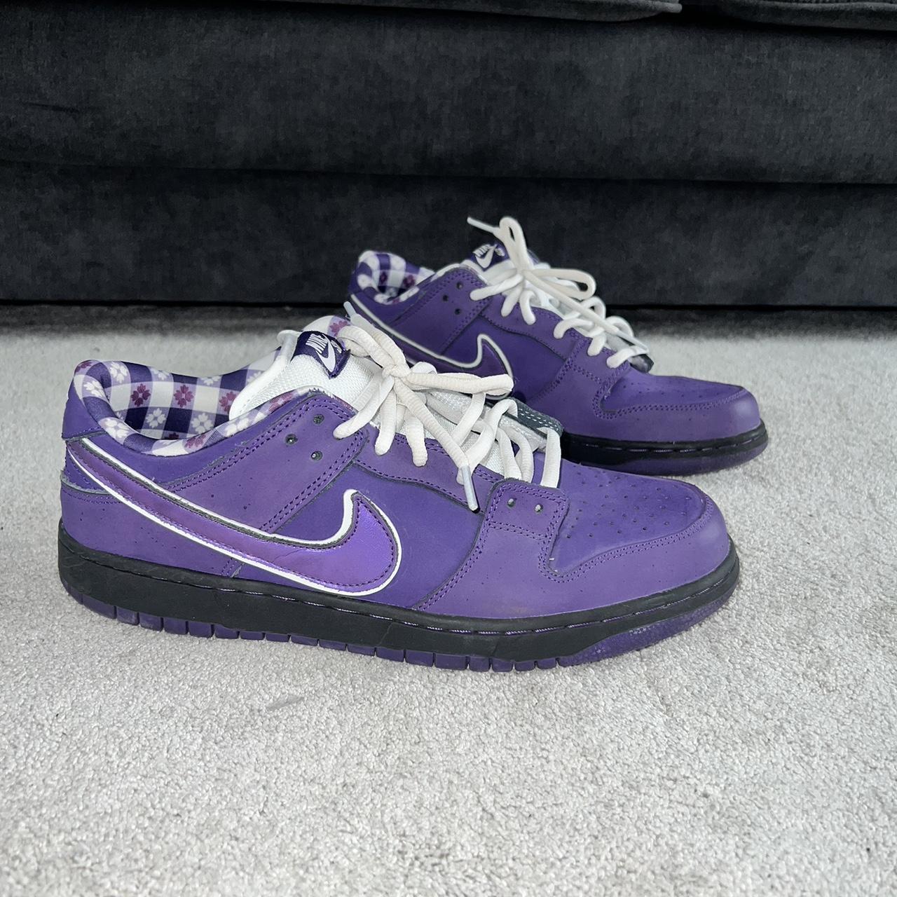 Nike Style SB Dunk Low Concepts Purple Size 10 - Depop