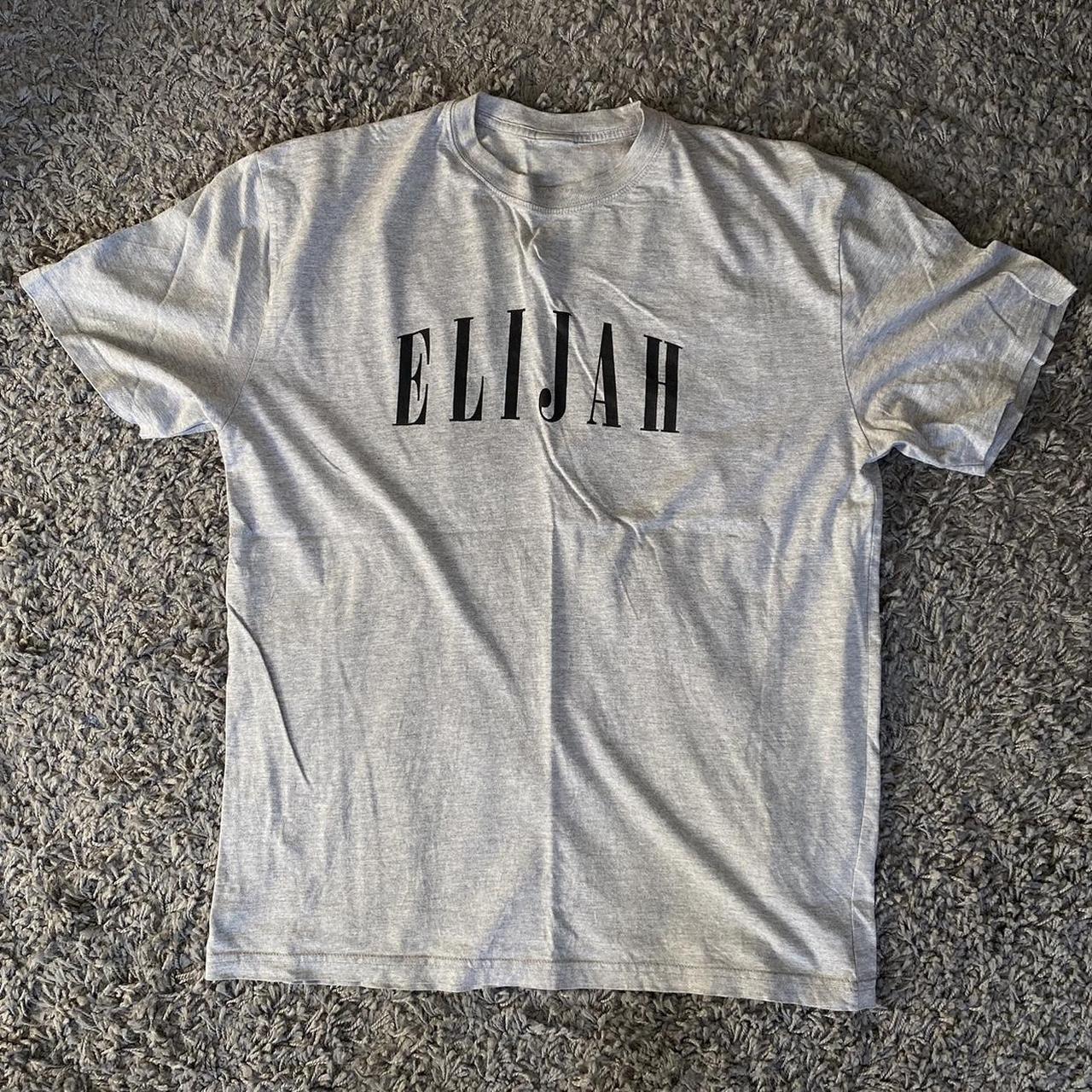 ELIJAH T-Shirt - Grey Brand... - Depop
