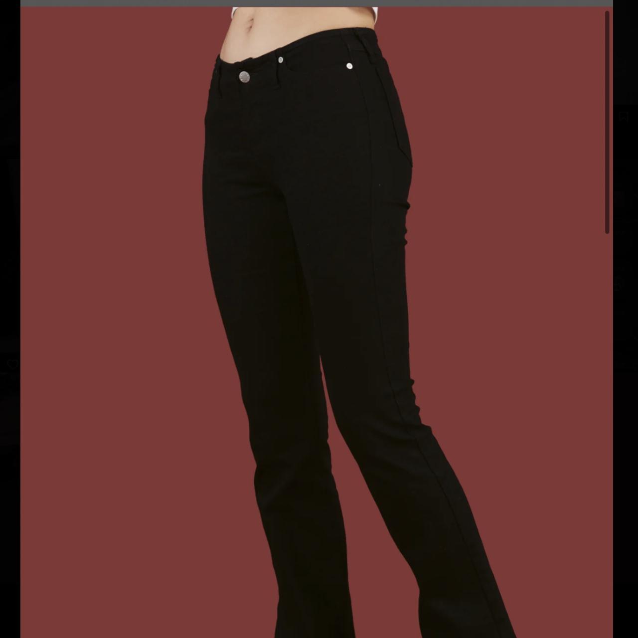 unif scan jeans #unif #blackpants #pants #grunge - Depop