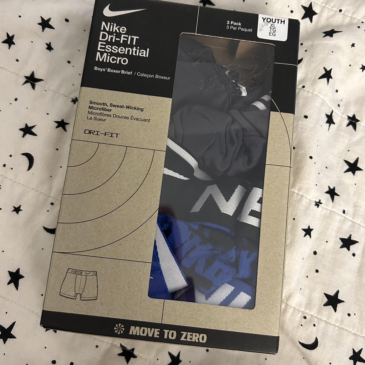 YOUTH XL nike boxers 2 pack size XL youth fits... - Depop