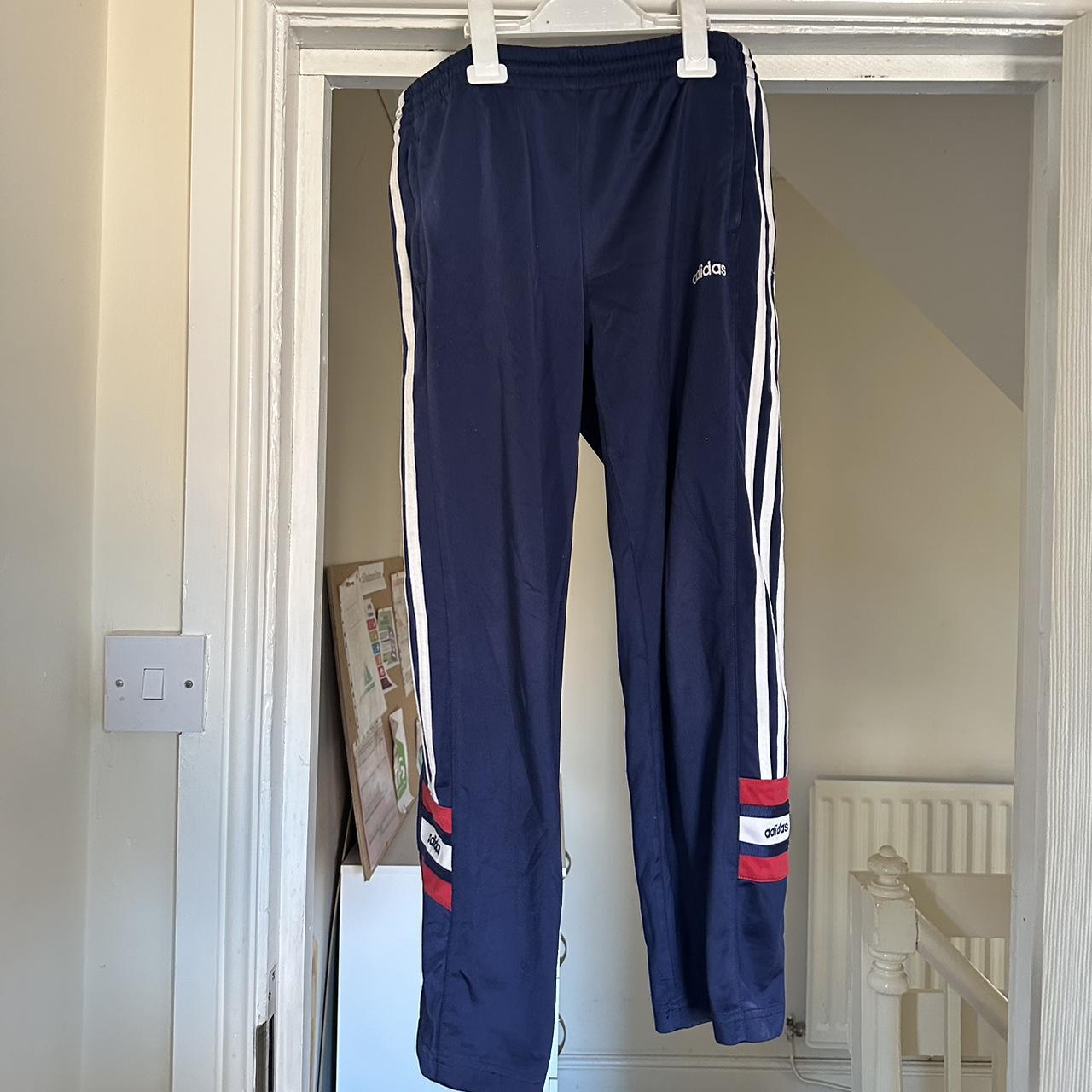 Navy adidas joggers I’m great condition Size... - Depop