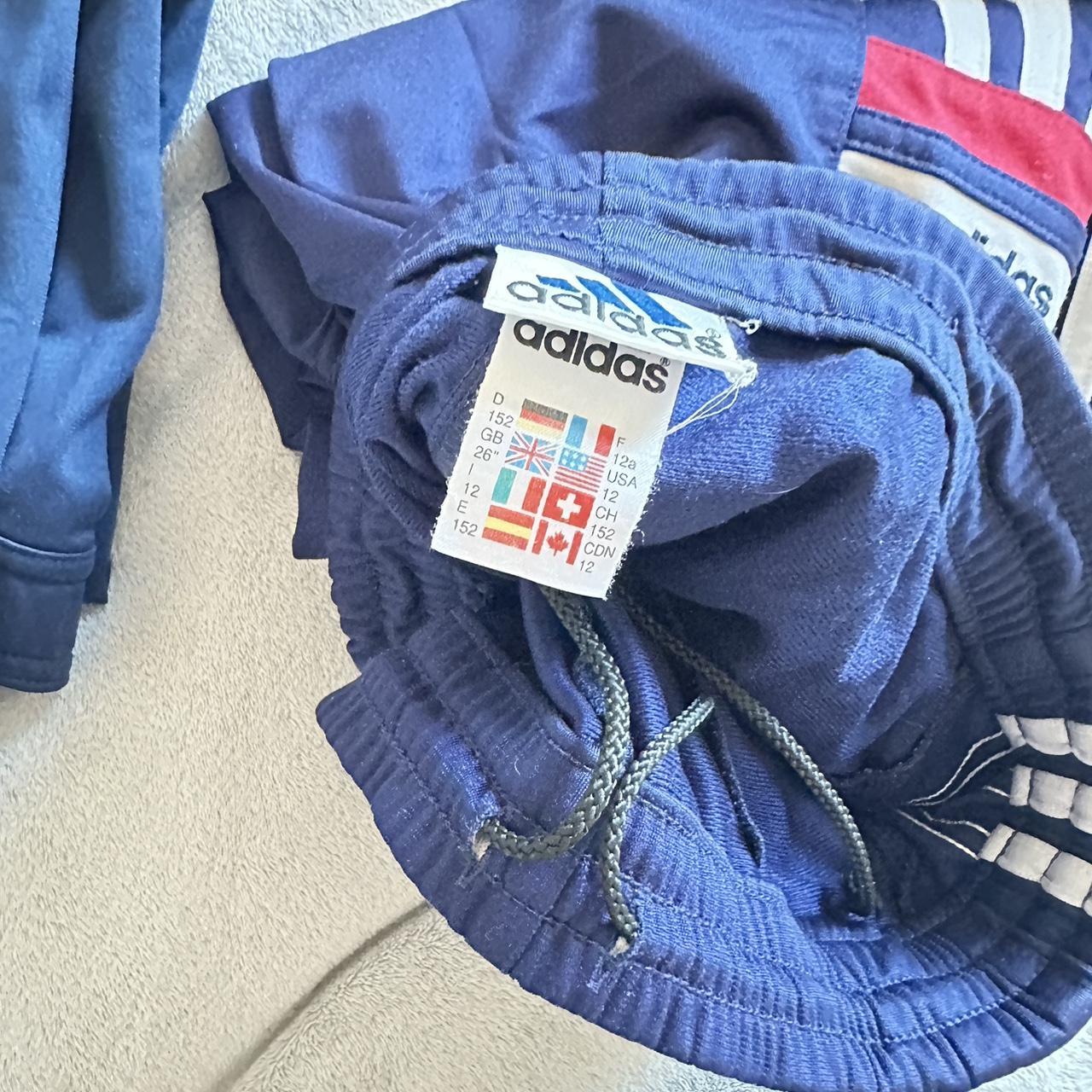 Navy adidas joggers I’m great condition Size... - Depop