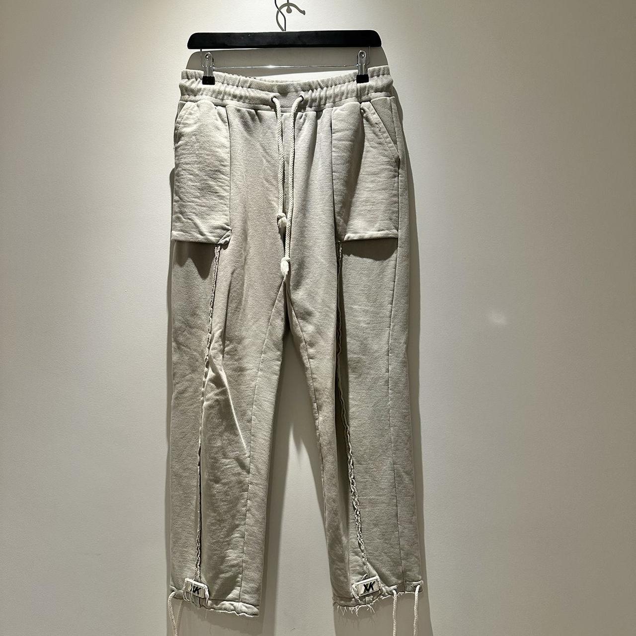 Light grey Val Kristopher joggers... - Depop