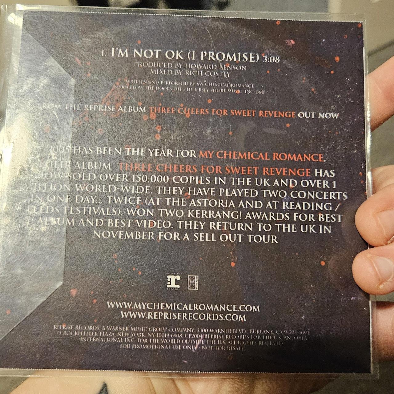 My Chemical Romance CD singles Cases are bit... - Depop