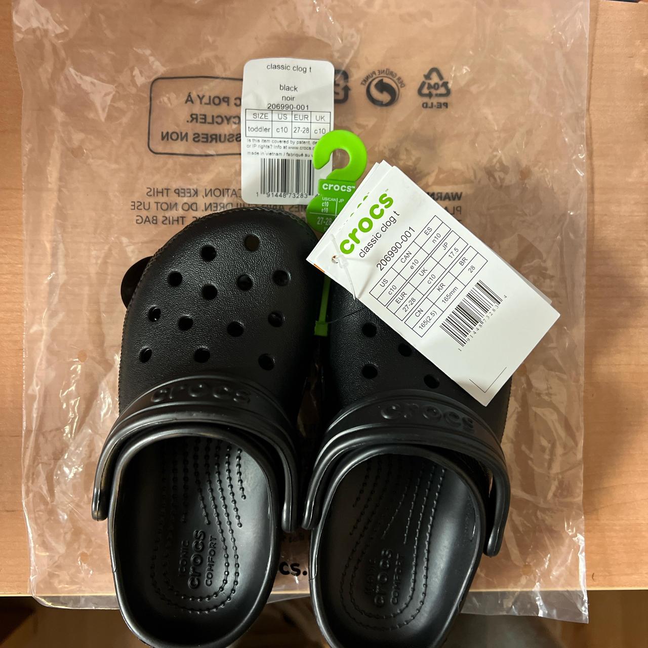 Brand new classic crocs with tags Uk size : child 10 - Depop