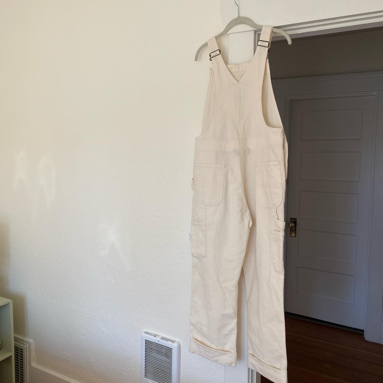 carhartt loose fit overalls size L brand new without... - Depop