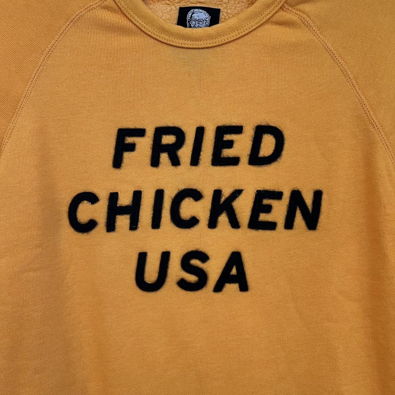 RARE KFC “Fried Chicken USA” sweatshirt by Golden... - Depop