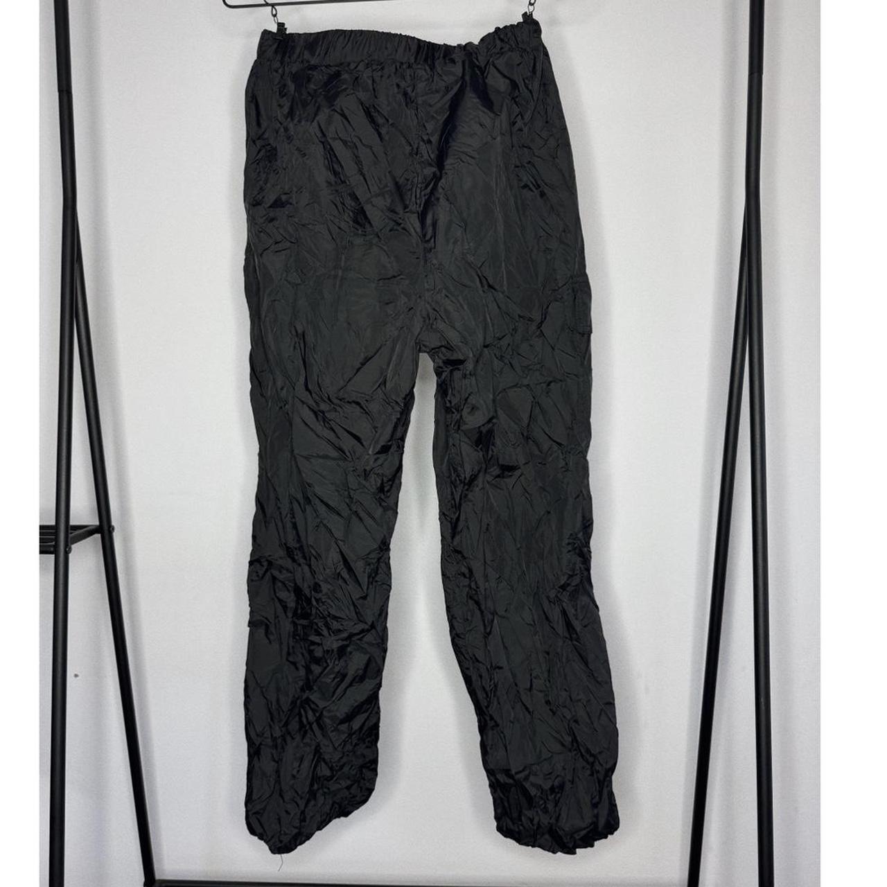 Coolest black parachute pants #parachutepants... - Depop