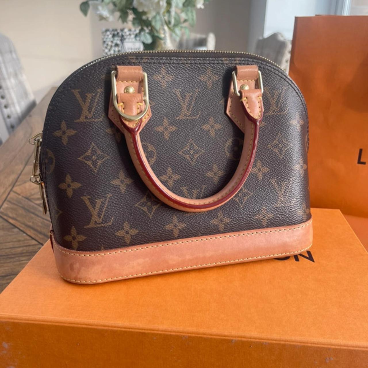 Louis Vuitton Alma BB Louis Vuitton Alma BB bag used... - Depop