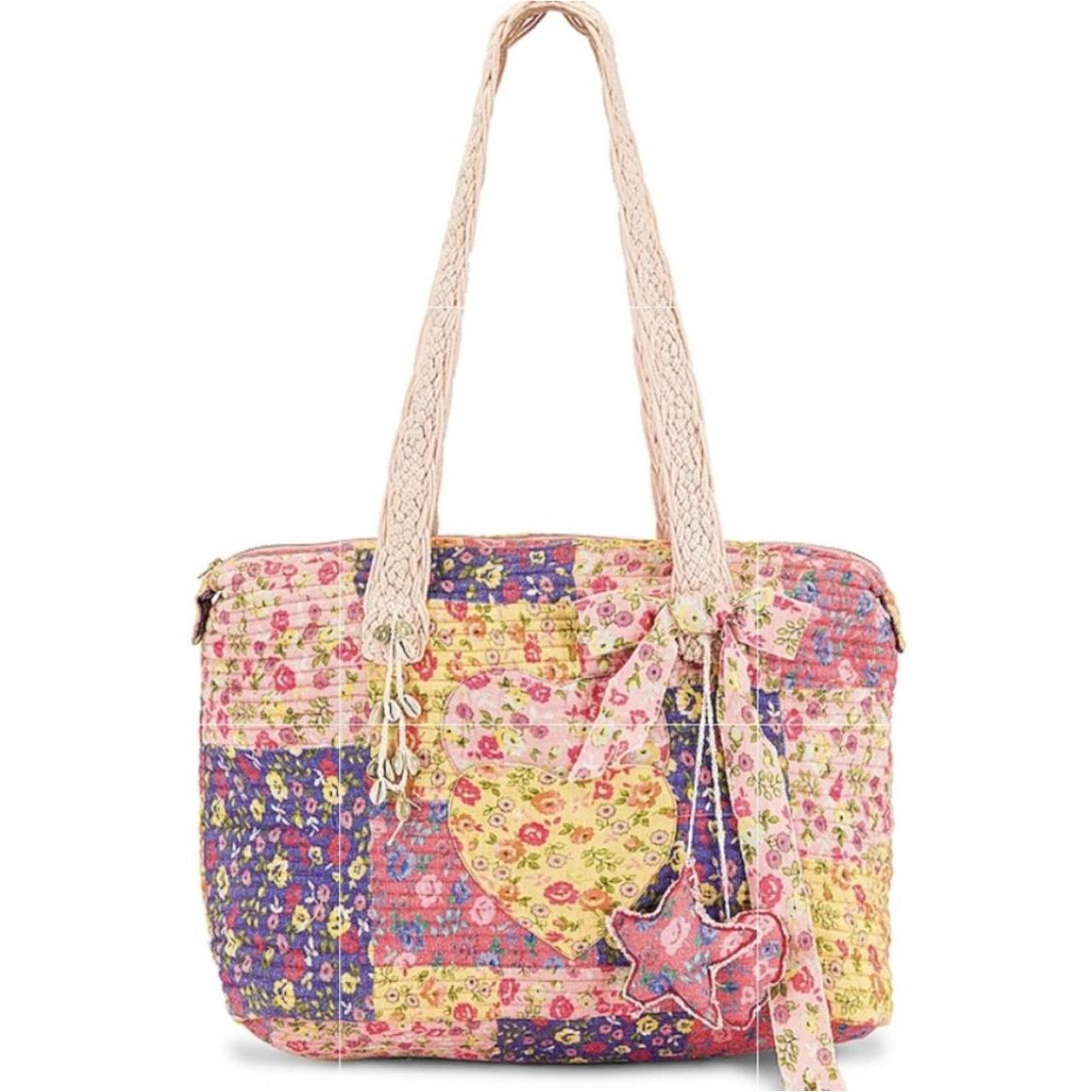 LoveShackFancy Oran Weekender Bag brand new in package - Depop