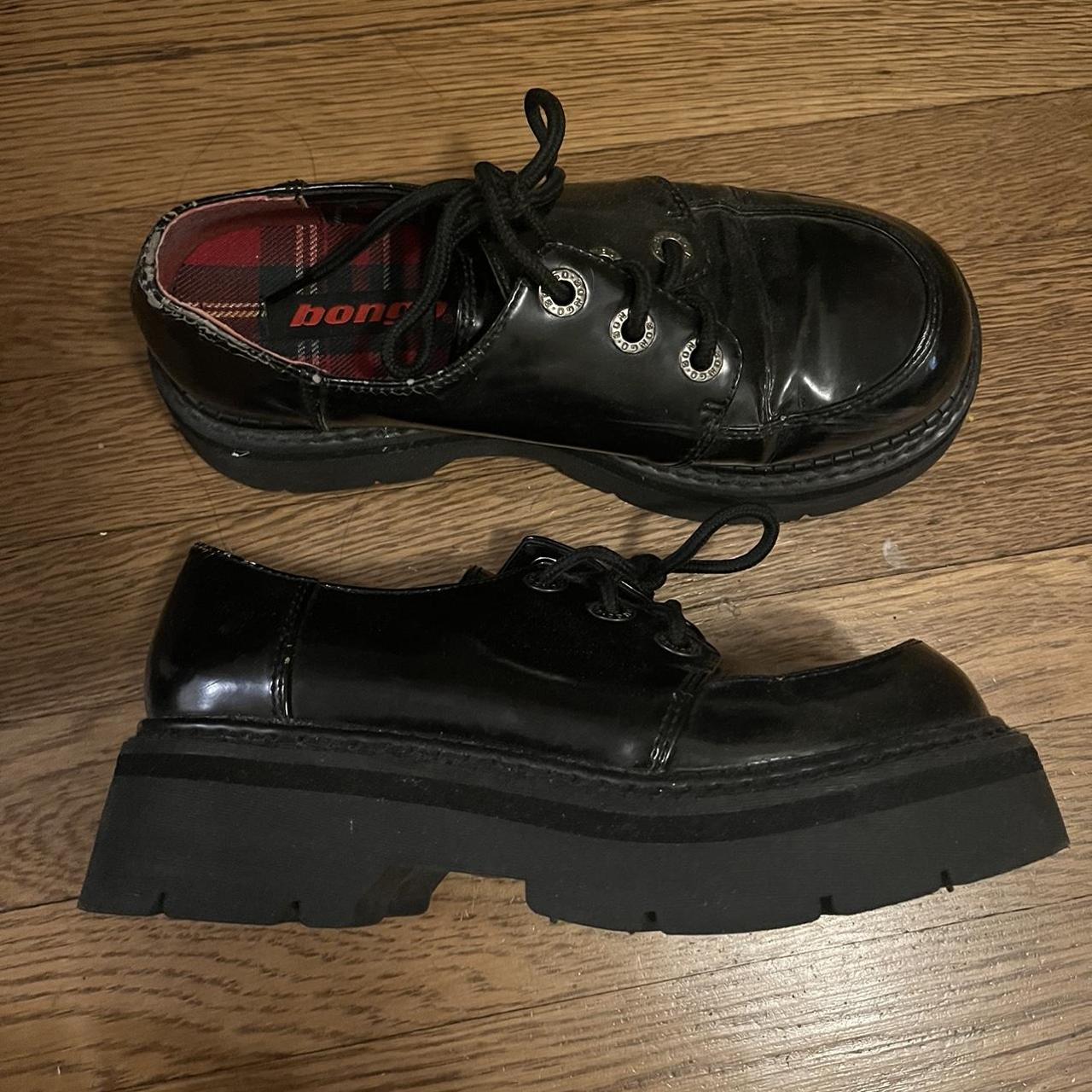 bongo platforms reminds me of unif seek shoe in... - Depop