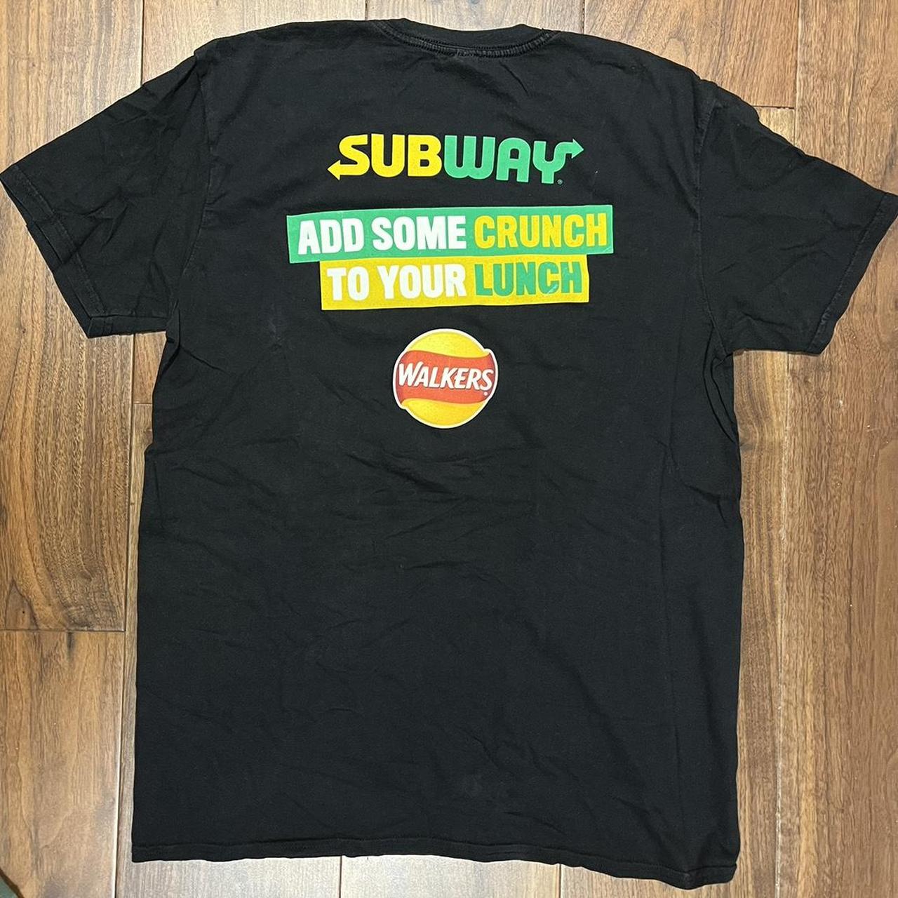 Subway x Walkers Crisps promo tshirt Promotional... - Depop