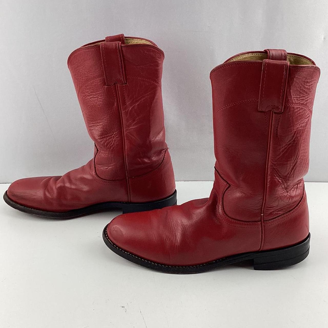 🧚‍♀️ Trendy Red Roper Cowboy Boots (14277AXwall) 🧚‍♀️ -... - Depop