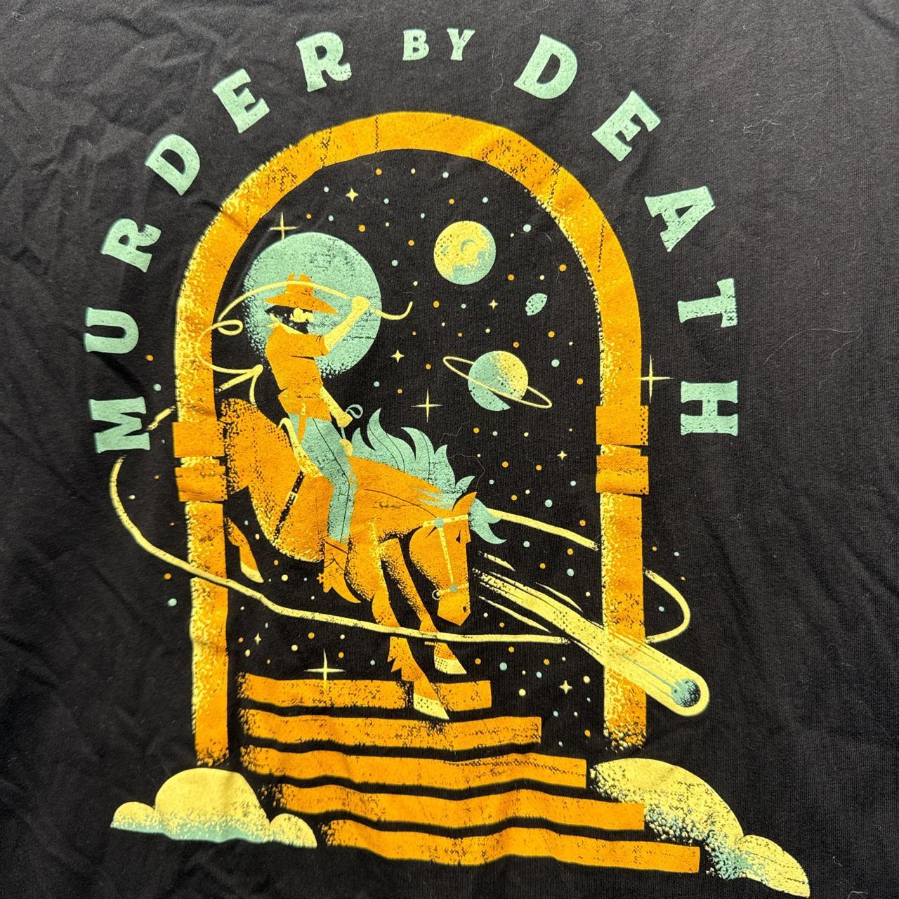 Murder by Death Cowboy T Shirt From 20th Anniversary... - Depop