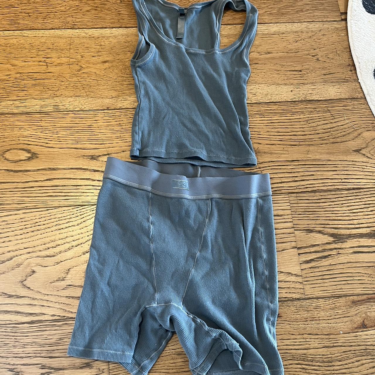 Skims set Bottoms size M Top size S Selling... - Depop