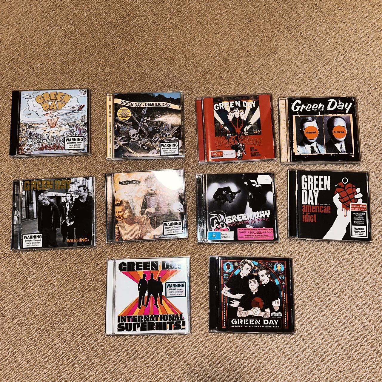 Brand New Green Day CDs and DVD limited Editions - Depop