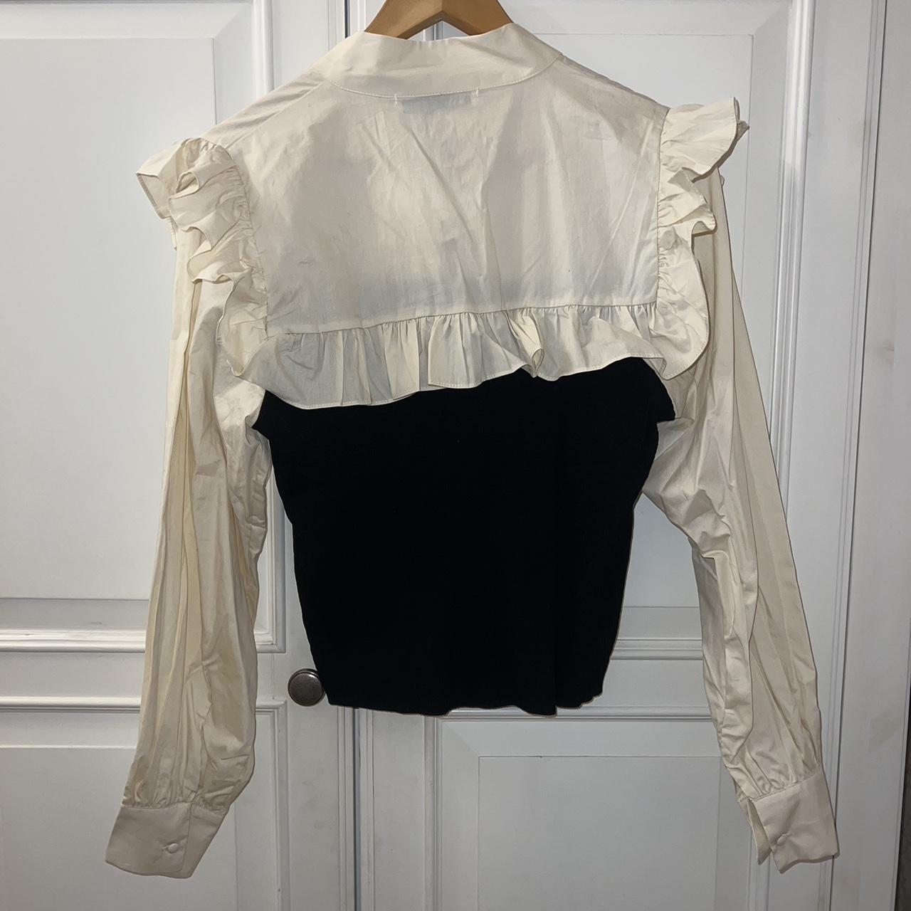 Zara bow tie top Never been worn Size XL will fit a... - Depop