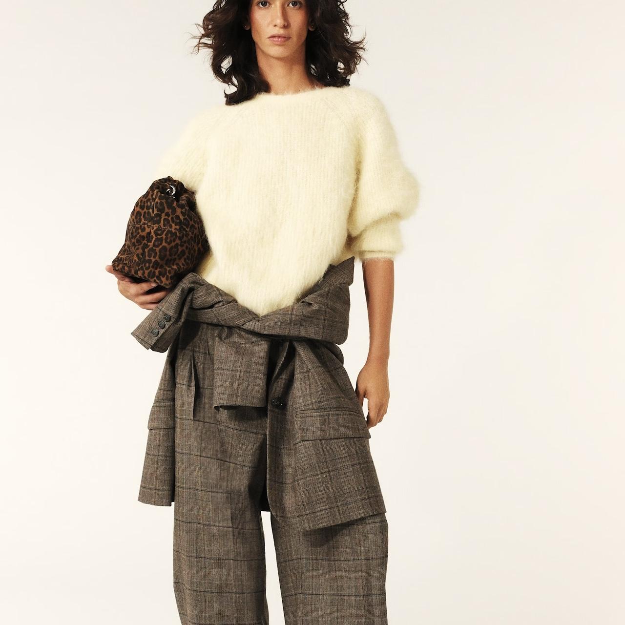 BA&SH PARIS Angora Twist Back Sweater Jumper 0 /... | Depop