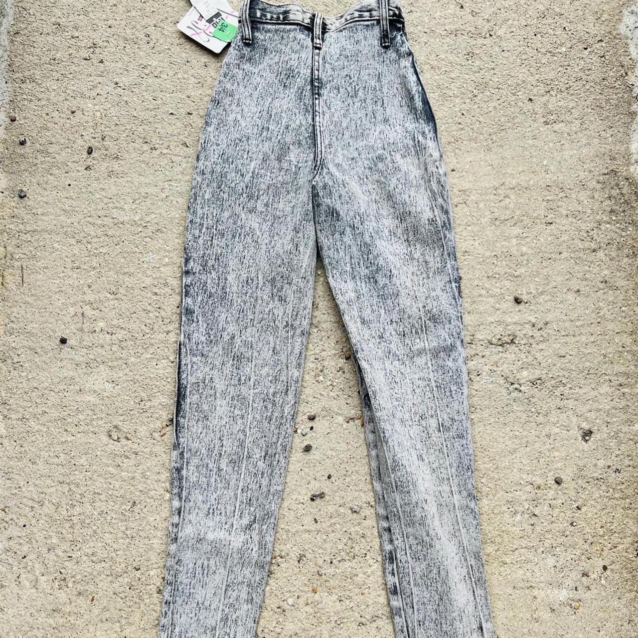 Deadstock LA 37 Vintage 80s Acid Wash Jeans Sz.... - Depop