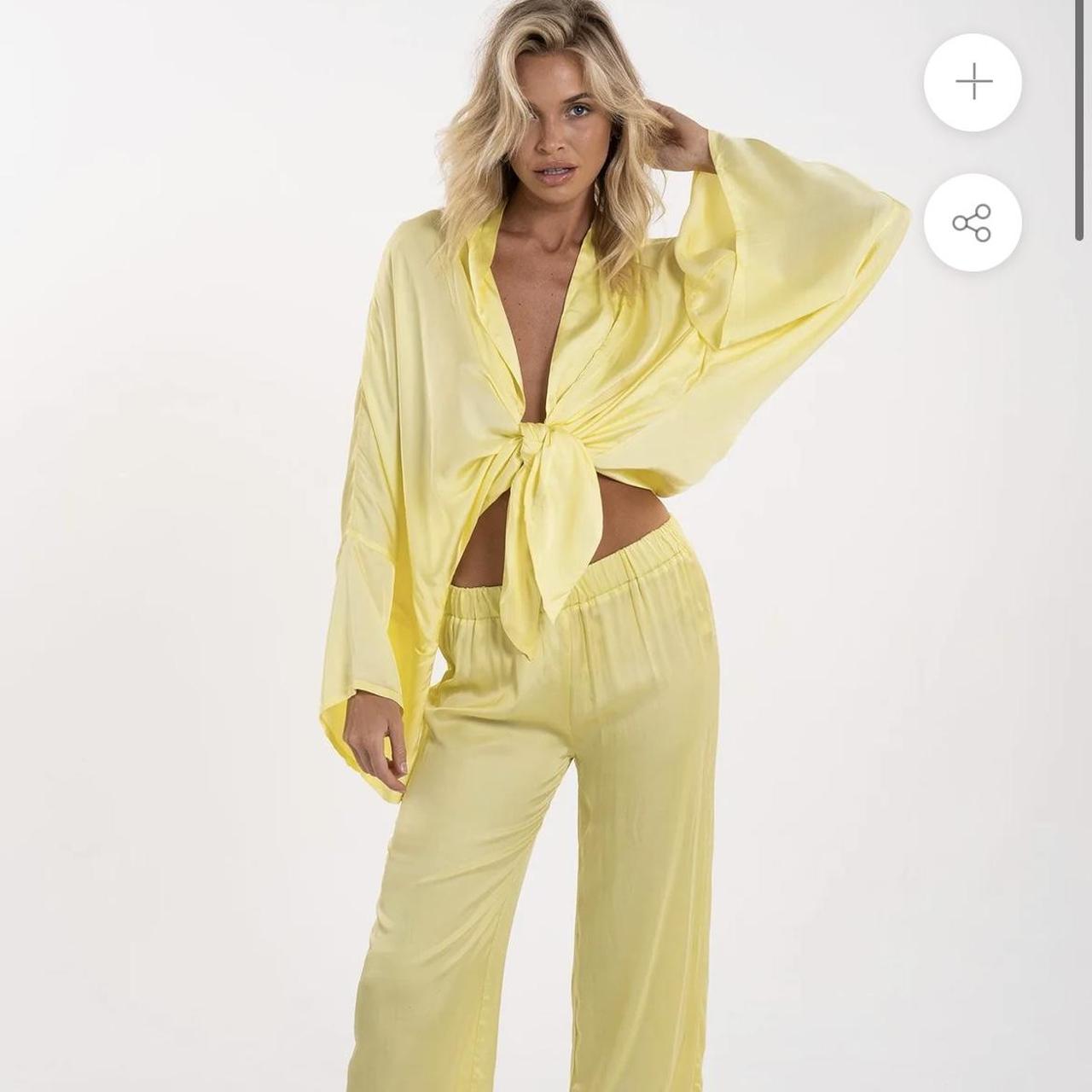 Pippa the label Silk set -size small Would fit XS/S - Depop