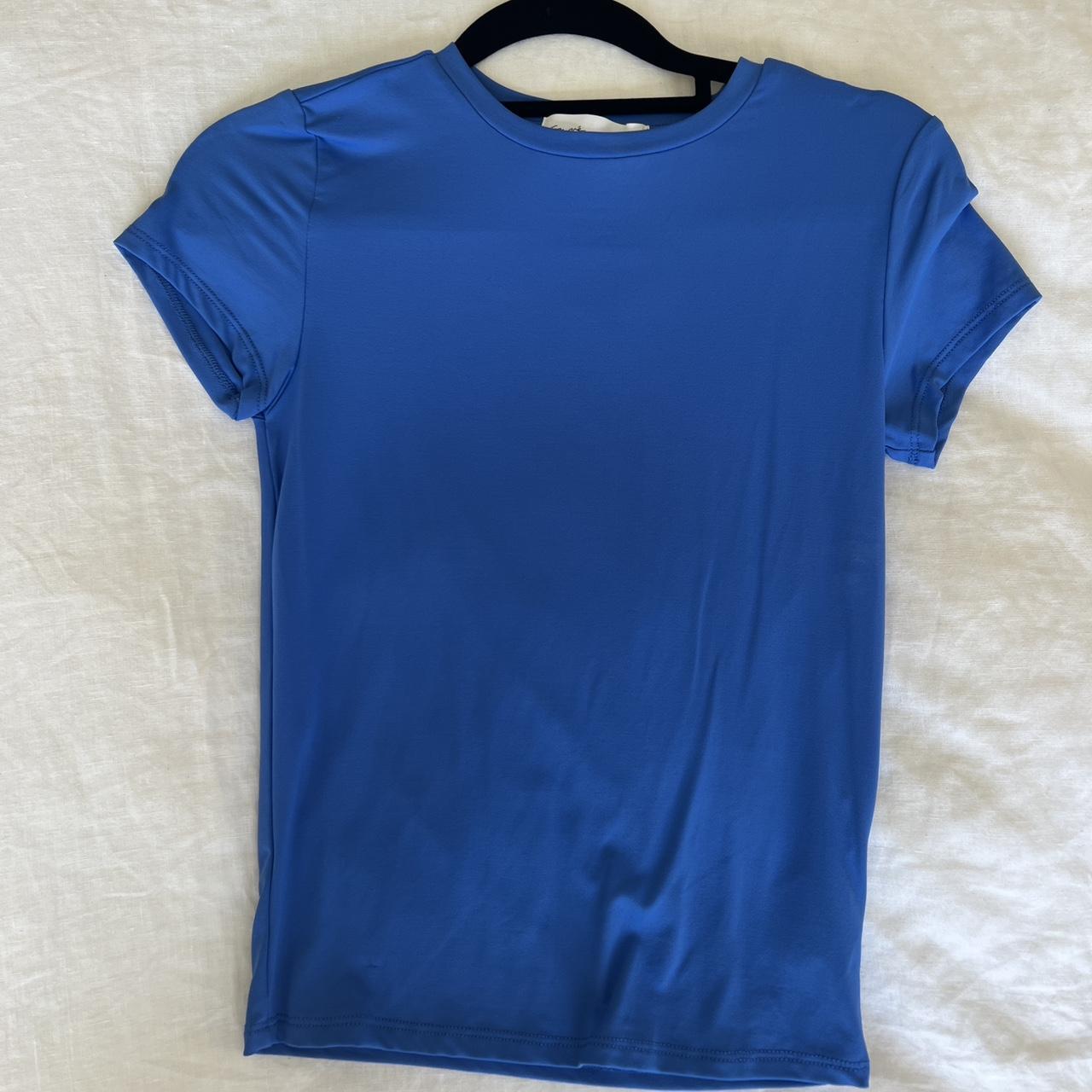 Supre Blue tank Never worn Size XS - Depop