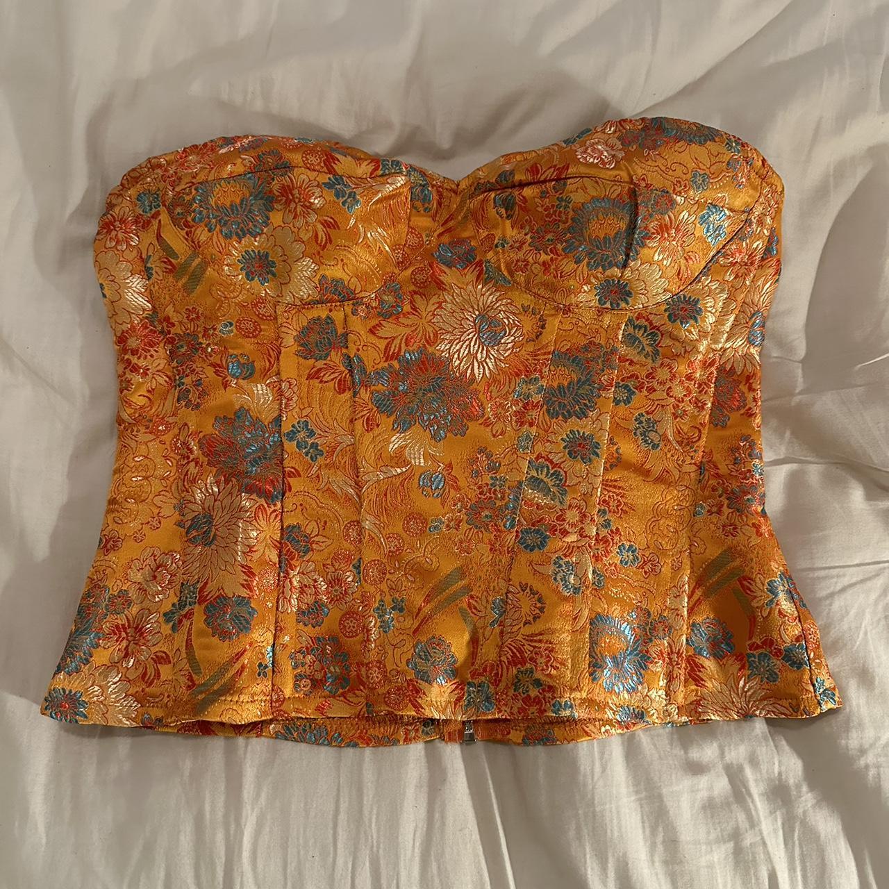 PLT corset top Size: USA 6 Worn this top twice! Love... - Depop