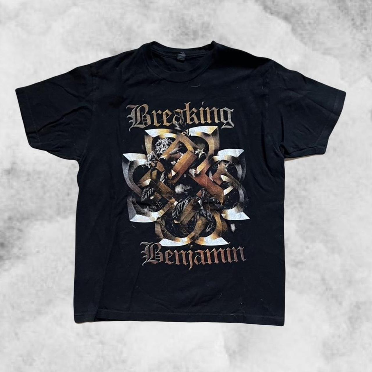 Breaking benjamin graphic t shirt all prices are... - Depop